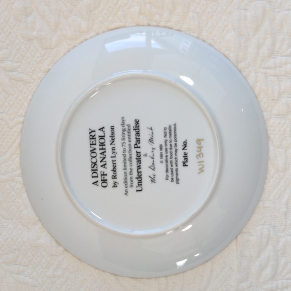 Dunbury Mint | Accents | Vintage Underwater Paradise 991 Collector ...